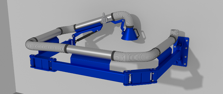 ABSAtec | Absaugarme, Absaugtechnik, flexible Absaugung